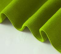 China 532 Colours Pure Cotton Rib Fabric , Stretch Rib Fabric Medium Weight for sale