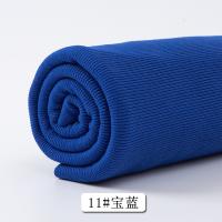 China Knitted 100 Cotton Rib Fabric Stretch For Long Sleeve T-Shirt for sale