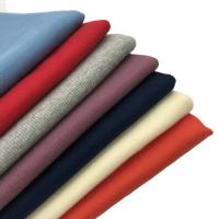 China Jersey Knit Cotton Rib Fabric Polyester For Tank Top Dress Pajama Sleepwear for sale