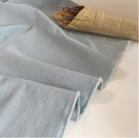 China 100 Cotton Corduroy Velvet Fabric 330GSM Anti Pill For Garment for sale