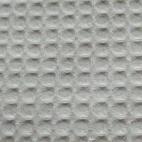China Eco-Friendly Textile Woven Fabric Bamboo Fiber Honeycomb Waffle Fabric For Bed Cover for sale
