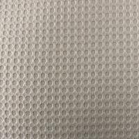 China Eco-Friendly Textile Woven Fabric Bamboo Fiber Honeycomb Waffle Fabric For Bed Cover for sale