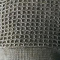 China Eco-Friendly Waffle Cloth Fabric 290Gsm Bamboo Fiber Honeycomb Fabric for sale