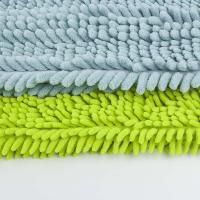 China Velvet Bath Mat Fabric Chenille Microfiber Fabric Rug Genuine Firecrackers for sale