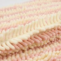 China Best Selling Chenille Microfiber Mop Door Car Cleaning No Pile 350G Foam Mat Ground Mesh Fabric for sale