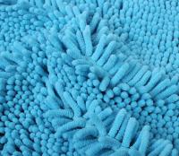 China High Quality Microfiber Knitted Polyester Chenille Mop Poly Fiber Fabric Car Cleaning for sale