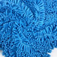 China New Design Ground Mat Mop Door Poly Fiber Car Cleaning Chenille Microfiber Fabric Rug for sale