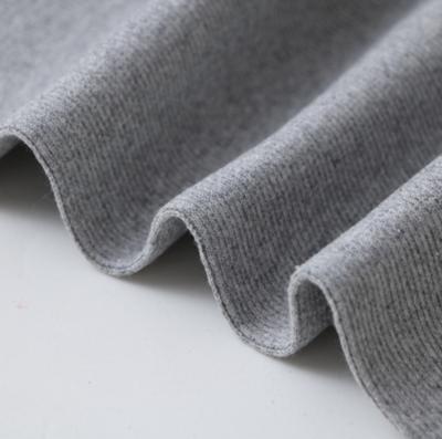 China Pure Rib Cuff Fabric Cotton Stretch 728 Colours Medium Weight for sale