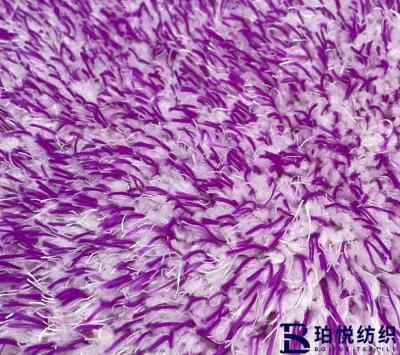 China 100% Polyester Microfiber Chenille Fabric , Malt Velvet Microfiber Shaggy Fabric For Mop for sale