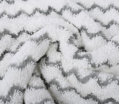 China Microfiber Chenille Home Textile Fabrics 100% Polyester Malt Velvet Shaggy Fabric for sale