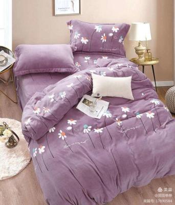 China Milk Plush Velvet Fabric Single Sided Conductive Silk Flannel Anti Coral Fabric for sale