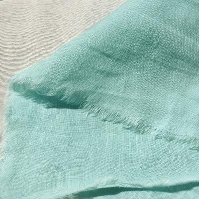 China French Linen Home Textile Fabrics Wrinkle Resistant 280cm Wide Bedding for sale