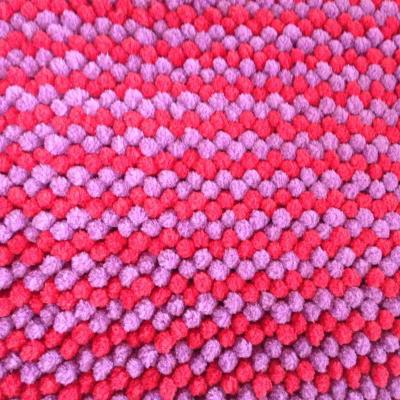 China Microfiber Polyester Chenille Fabric Malt Velvet Shaggy Fabric For Mop for sale