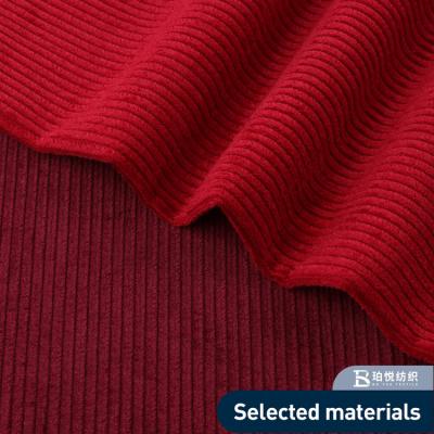 China Hot Selling Best Quality 100 Cotton 330G Corduroy Velvet Fabric Shrink-Resistant For Garment for sale
