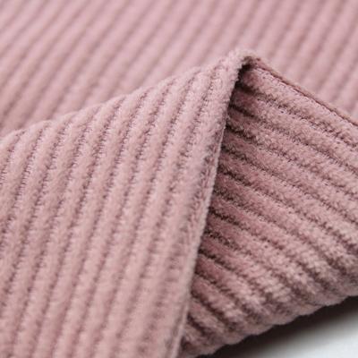 China Hot Selling Best Quality 100 Cotton 330G Corduroy Velvet Fabric Shrink-Resistant For Garment for sale