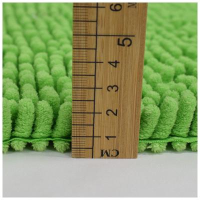 China Cleaning Microfiber Plush Fabric Shaggy Chenille Cloth 100% Polyester for sale
