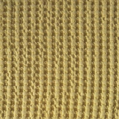 China Bamboo Fiber Waffle Chenille Fabric Eco-Friendly Honeycomb Fabric For Bedspread for sale