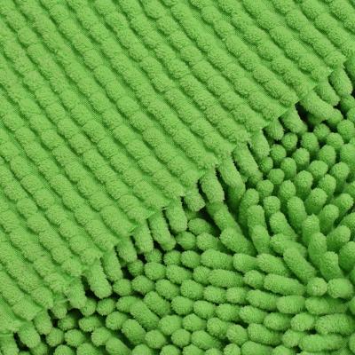 China Shaggy Home Textile Fabrics For Microfiber Mop Cloth 100% Polyester Blanket for sale