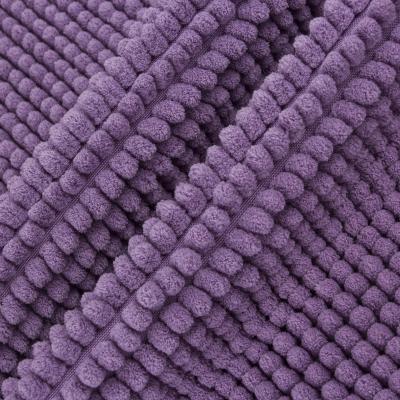 China Mop Polyester Blanket Fabric Microfiber Chenille Cloth Shaggy Fabric for sale