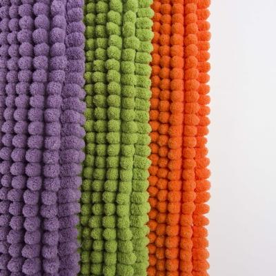 China Mop Polyester Blanket Fabric Microfiber Chenille Cloth Shaggy Fabric for sale