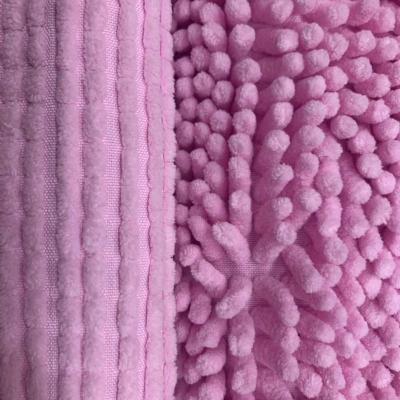 China Bath Mat Home Textile Fabrics Stone Foot Massage Flannel No Pile Resistant for sale