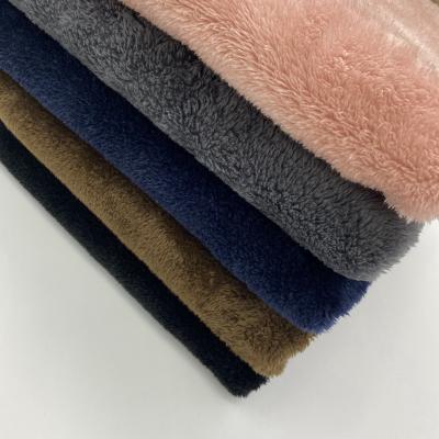 China North Pole Blanket Fleece Fabric Plush 180CM Width For Winter Clothes for sale