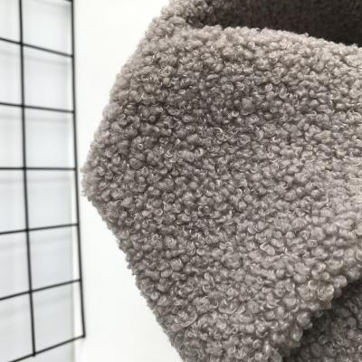 China Teddy Velvet Fleece Fabric Super Soft Weft Plain Dyed For Garment for sale