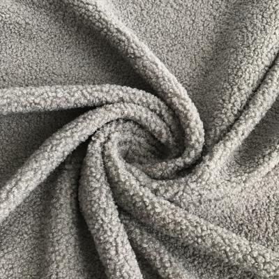 China Teddy Velvet Fleece Fabric Super Soft Weft Plain Dyed For Garment for sale
