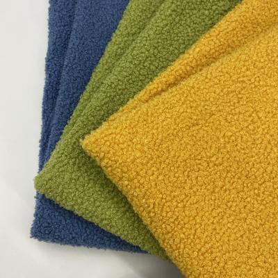 China Tear-Resistant Velvet Fleece Fabric Polyester 100 Super Soft for sale