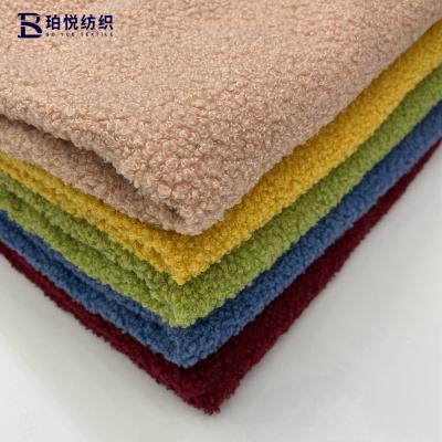 China Super Soft Tear Resistant Fabric Anti Pill Teddy Polyester 100 for sale