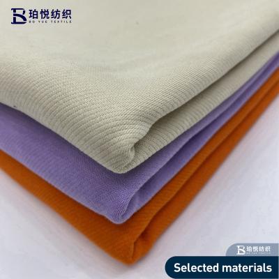 China Heavyweight French Terry Knitted Fabric Tear-Resistant Knitted Fleece Fabric for sale