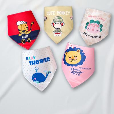 China Washable Polyester Rib Fabric For Baby Bandana Drool Bibs No Fluorescence for sale