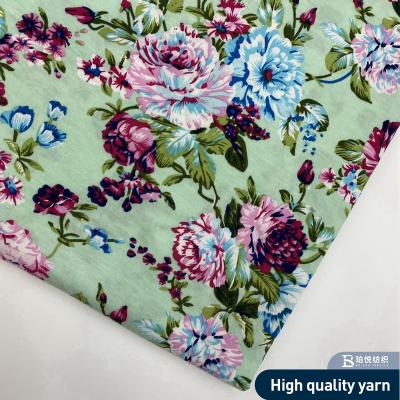 China Skin Friendly Jersey Blend Fabric Tencel Milk Fiber Printing Fabric Lightweight for sale