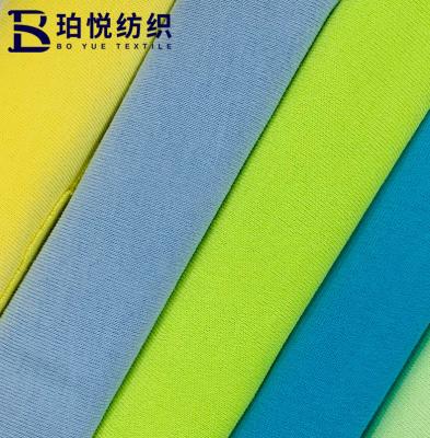 China Organic Purified Plain Knit Fabric For Cotton Jersey Top Garment for sale