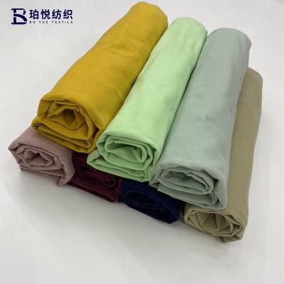 China Super Soft Plain Single Jersey Fabric Velvet Rib Fabric Elastic Double Sided for sale