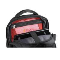 China Portable Outdoor Sports Backpack for Girls And Boys , Polyester Black Laptop Backpack for sale
