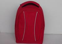China Casual Red 600D Polyester Backpack , Unique Backpacks for College 30L  Capacity for sale