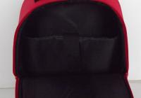 China Casual Red 600D Polyester Backpack , Unique Backpacks for College 30L  Capacity for sale