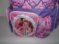 China Pretty Cartoon Character Backpacks , Personalized Kids Backpacks Purple for sale