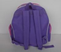 China Pretty Cartoon Character Backpacks , Personalized Kids Backpacks Purple for sale