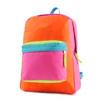 China Multi colored Fashionable Kids Sports Backpack for Girls , Orange / Red / Blue for sale