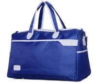 China Customizable Black / Blue / Pink Small Sport Duffel Bags Portable Polyester for sale