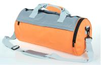China Strong Nylon Waterproof  Travel Duffel Bags With Shoes Pocket , 42x21x21cm for sale