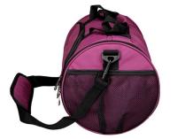 China Casual Waterproof  Nylon Duffel Bags , Pink  Women'S Duffel Bag Two Side Pockets for sale