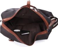 China Personalized Luxury Travel Duffel Bags for Men with Leather Handles for sale