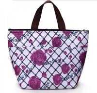 China Portable Polyester insulated Cooler Bags For Women , Carry On Cooler Bag for sale