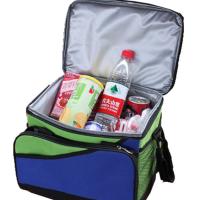 China Outdoor Polyester Fitness Travel Insulated Lunch Cooler Bag For Adults for sale