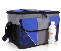 China Waterproof Polyester Insulated Cooler Bags Picnic Ice Pack Lunch Bag for sale