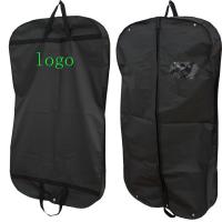 China Custom PEVA Fabric Suit Garment Bag For Storage , Mens Suit Covers for sale