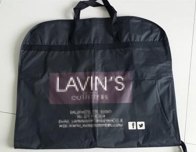 China Zippered Garment Bags With Pockets / Cloth Garment Bags , Fold Up Garment Bag for sale